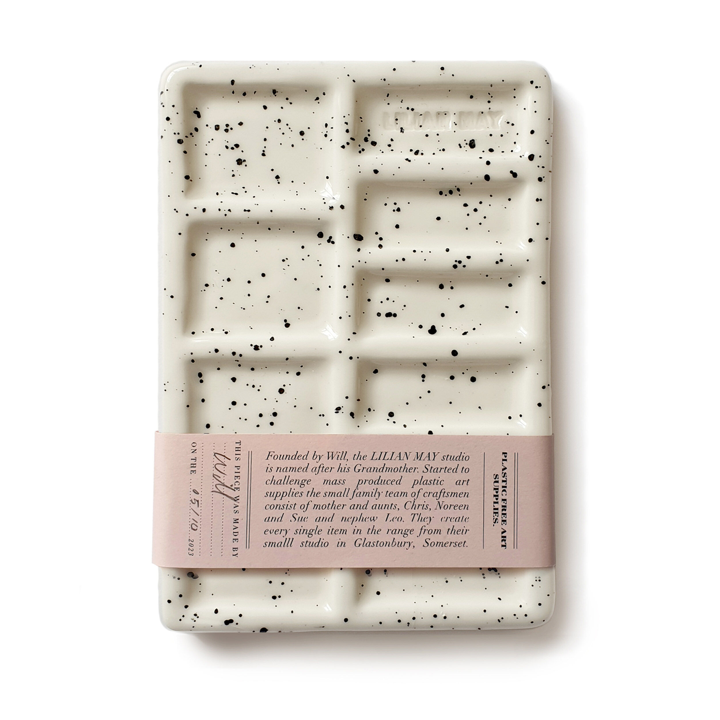 Ceramic watercolor palette store